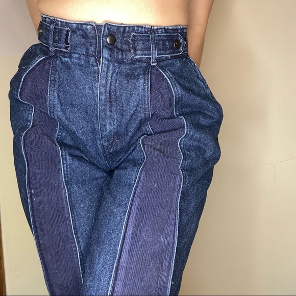 Jag Jeans | Jeans | Rare Unique Vintage Jeans With Corduroy Panels ...